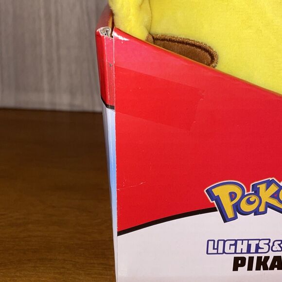 Pokemon | Toys | Pokemon Pikachu 1 Plush Lights And Sounds Says Pika ...
